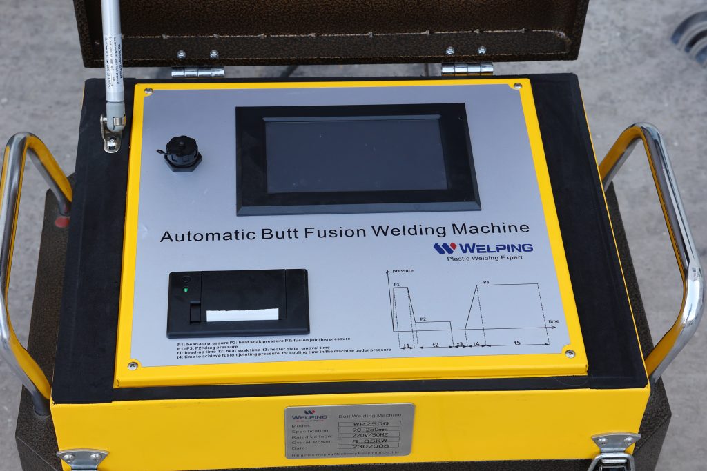 How to record welding and output ? – butt welding machine